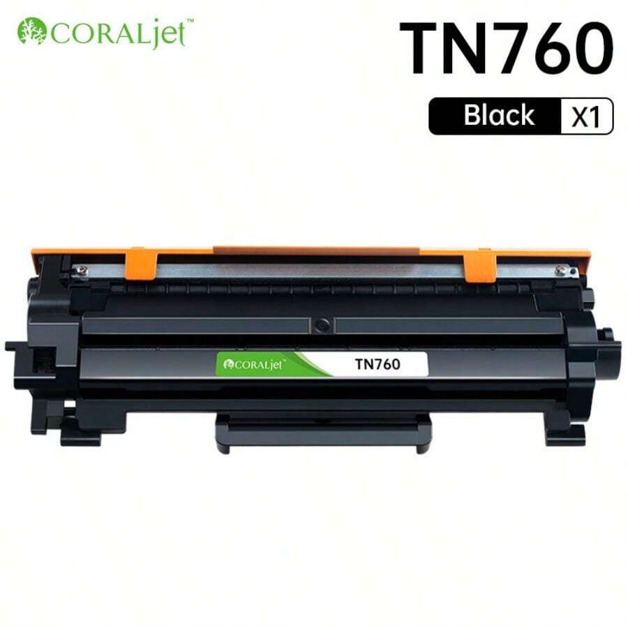 CORALjet Coraljet TN760 Toner Compatible With Brother TN-760 TN-730 ...