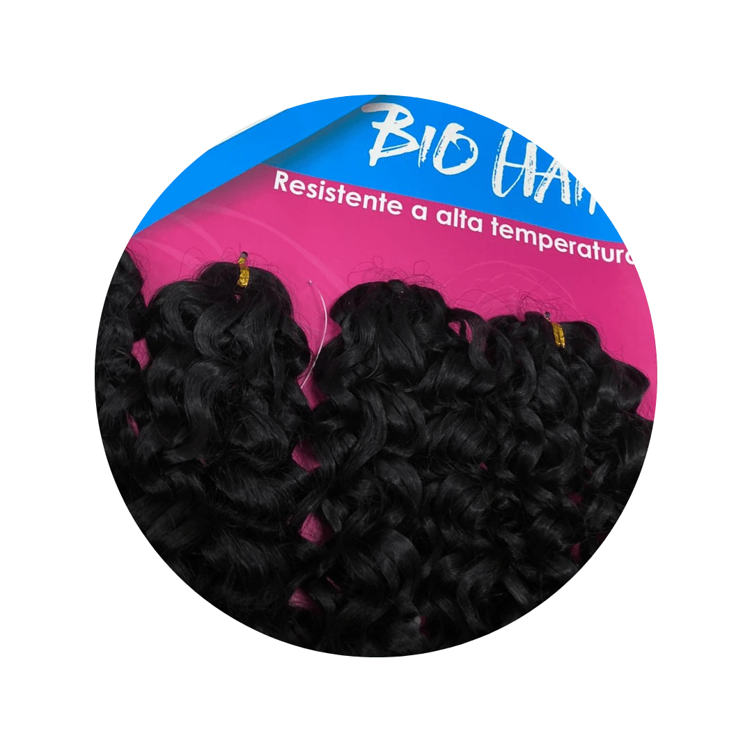 Yan Hair Cabelo Orgânico Cacheado de Fibra de Proteína 75cm Crochet ...