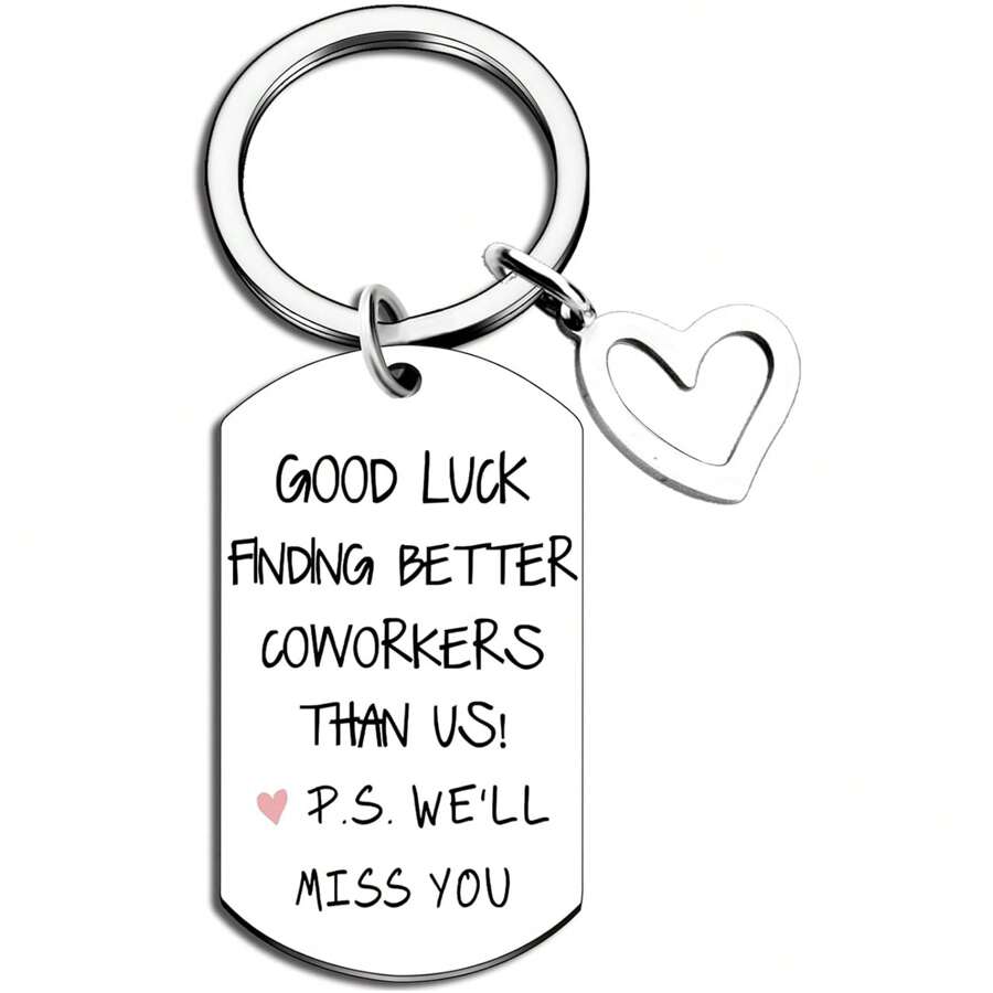 1 Pc Farewell Gifts For Coworkers Coworker Leaving Keychain Gifts For ...