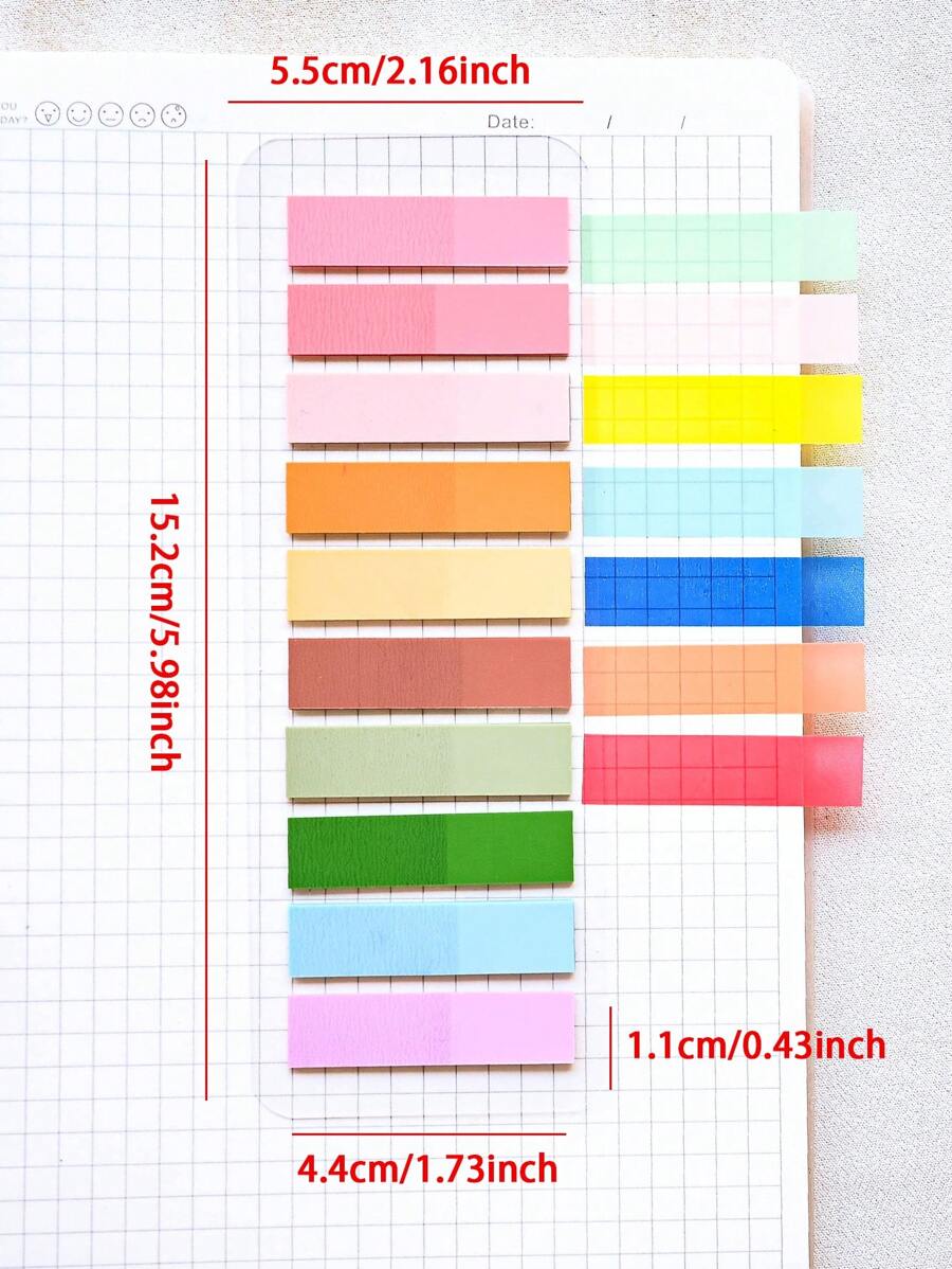 1 Package Of 32 Types Of Index Stickers 200 Labels For Each Type, A ...