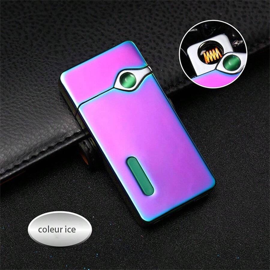 1pc Flip-Top Dual Tungsten Wire Igniter, Type-C Rechargeable ...