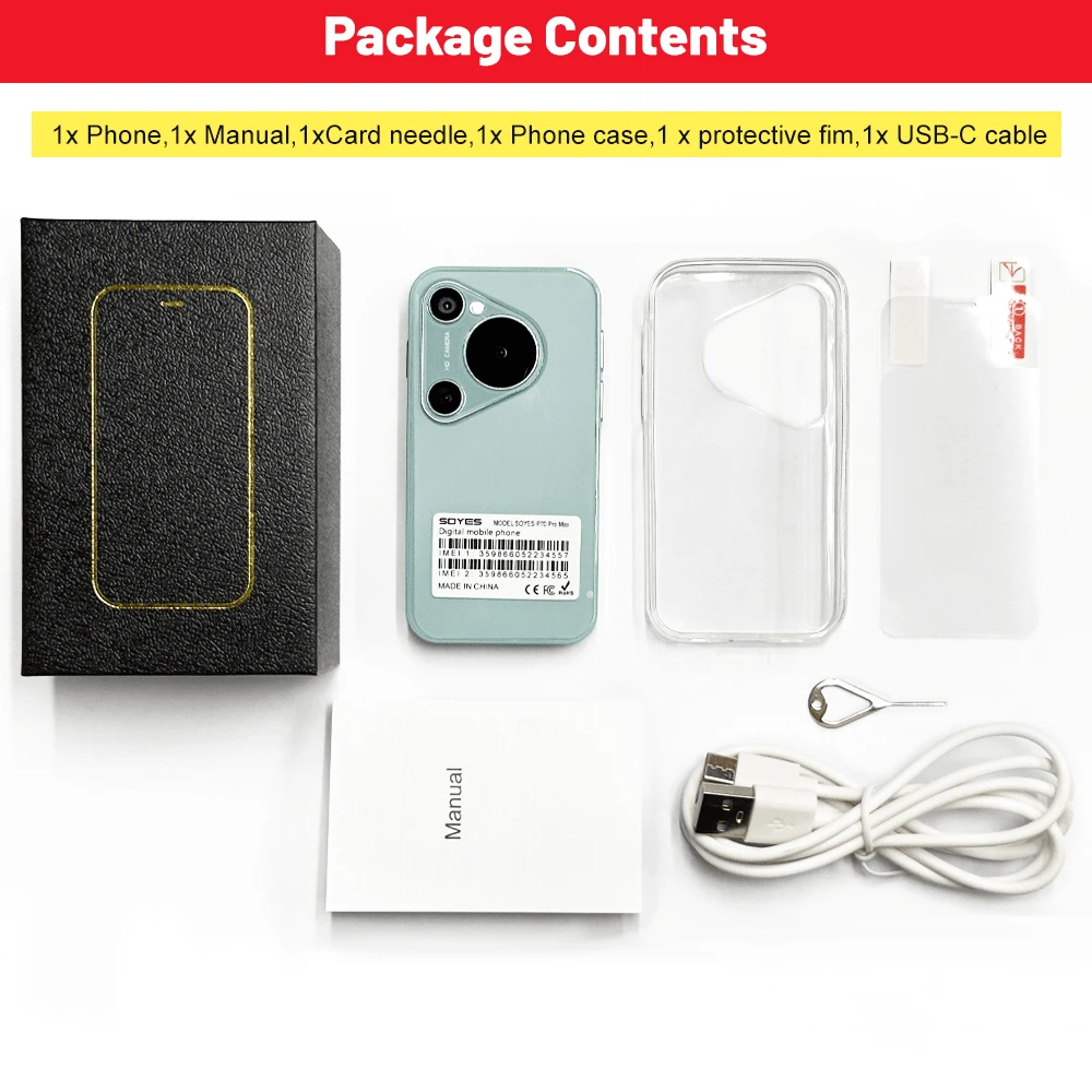 Smartphone SOYES P70 Pro Max Mini de tamaño pequeño,Android 8.1 ...