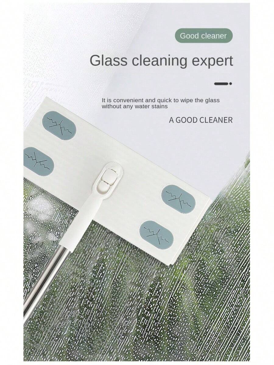 1pc/3pcs Dry & Wet Dual-Use Mop, Simplified Thick Static Dust Removal ...