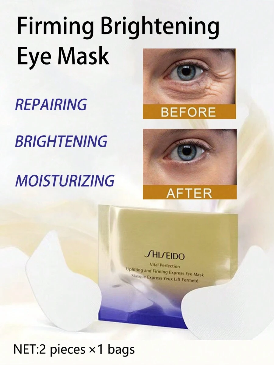 Shiseido Vital Perfection Uplifting And Firming Express Eye Mask,2 ...