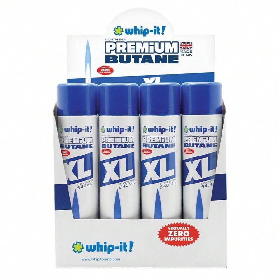 Premium Butane XL 540ml - 12 Pack Butane Refill Fuel 540 Ml | SHEIN USA