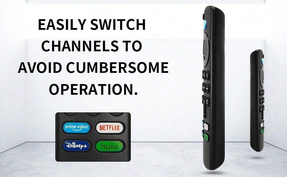 NOVAGLORY Control remoto de voz de repuesto para Smart TV AMZ Fire ...