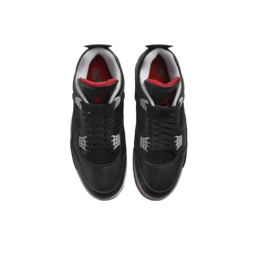 Nike Nike Air Jordan 4 Retro Bred Reimagined Men Casual Athletic Shoes ...
