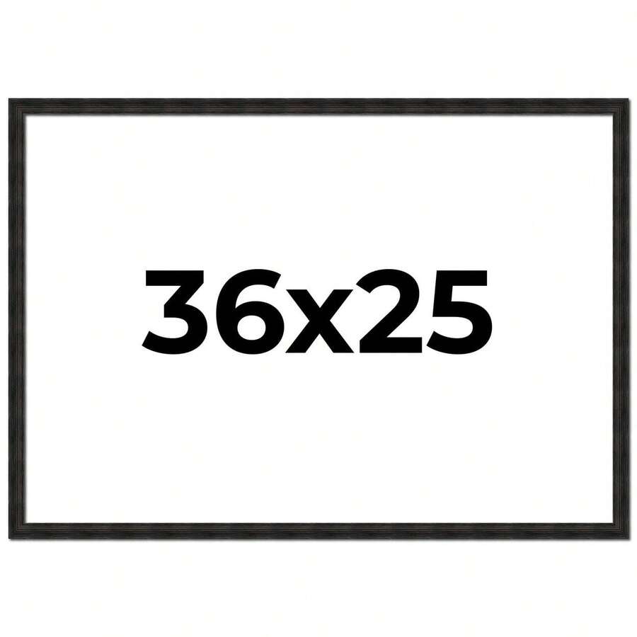 Custompictureframes.Com 36x25 Thin Barnwood Picture Frame UV Acrylic 2 ...