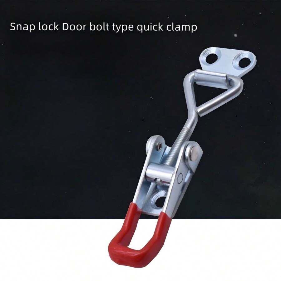 4/8pcs Heavy Duty Iron Toggle Clamps, Adjustable Lever Latch Locks ...