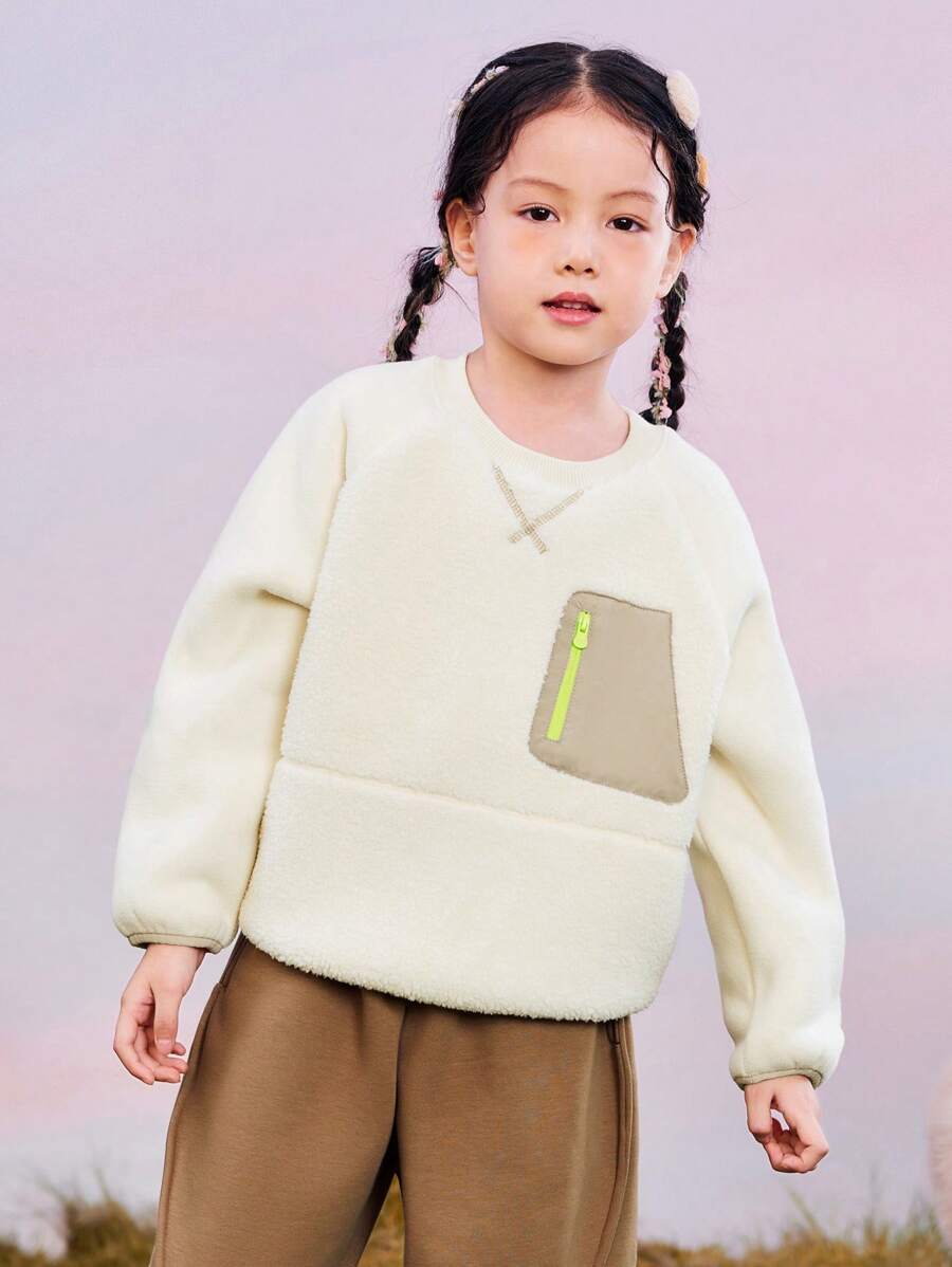 mini bala Young Girls Double-Sided Thermal Lined Sweater 2024 Winter ...