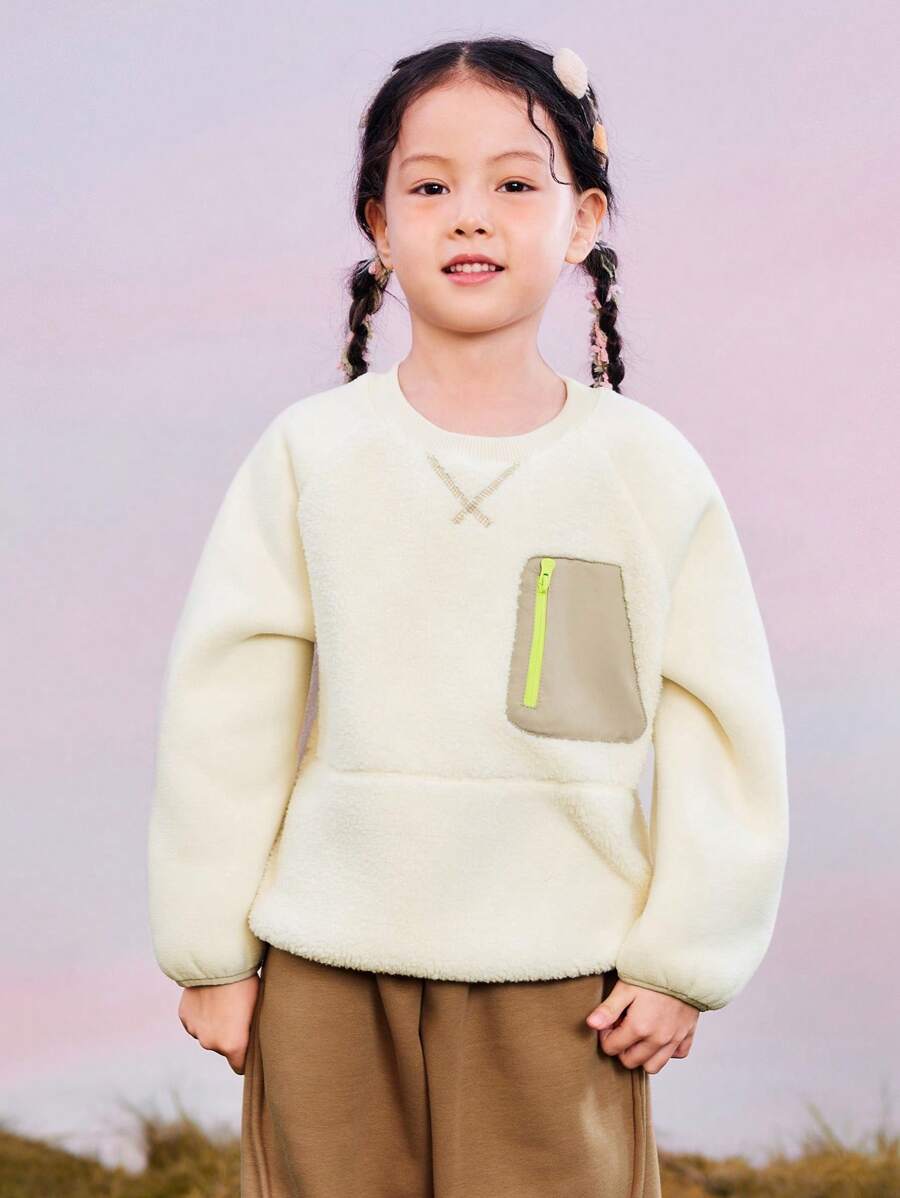 mini bala Dubbelzijdige, thermisch gevoerde trui voor jonge meisjes ...