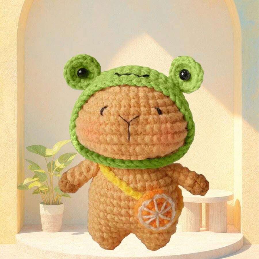 DIY Capybara Crochet Set Suitable For Starters Who Are New To Crochet ...