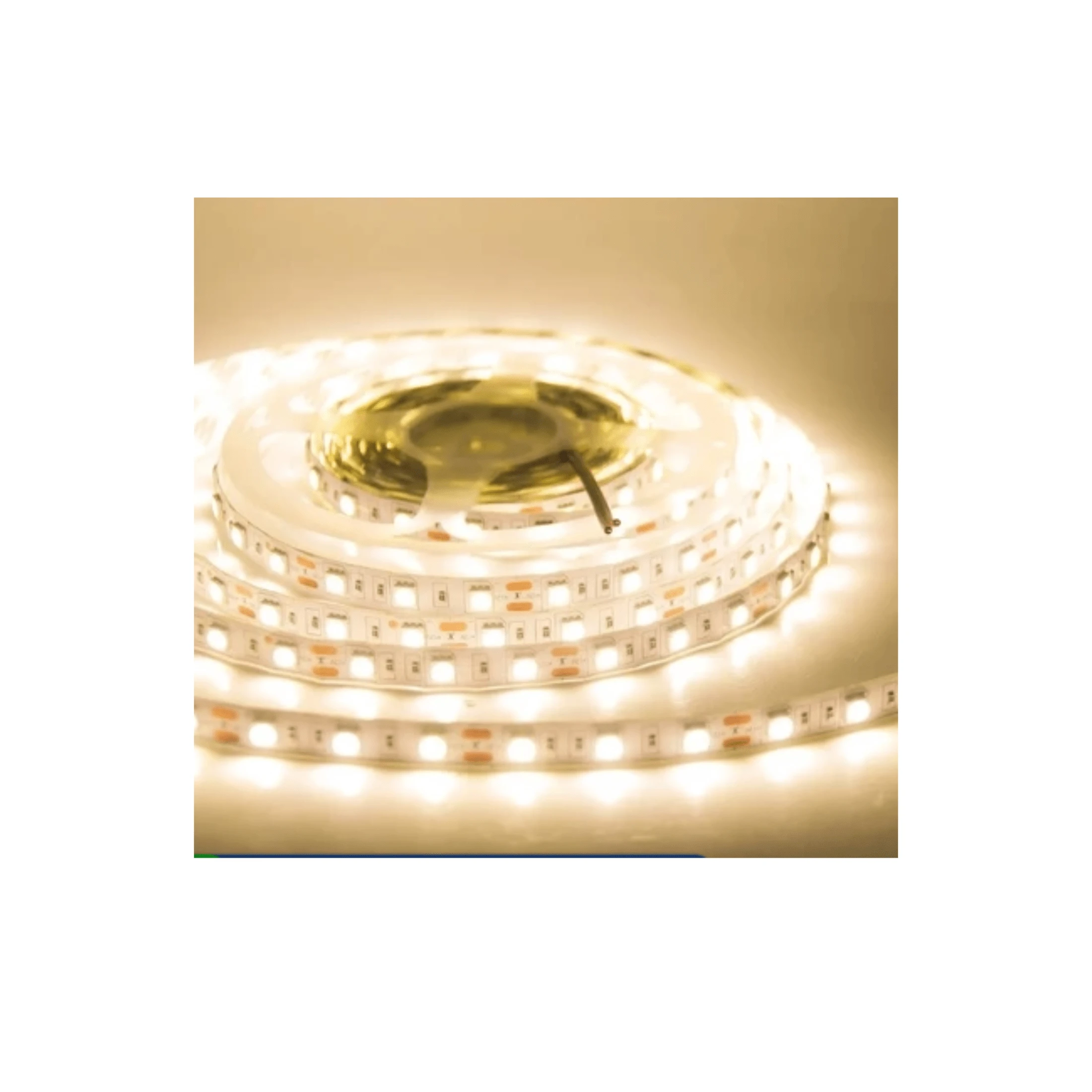 2835 LED Strip 300 LEDs Silicone Roll With Power Supply IP65 Waterproof ...