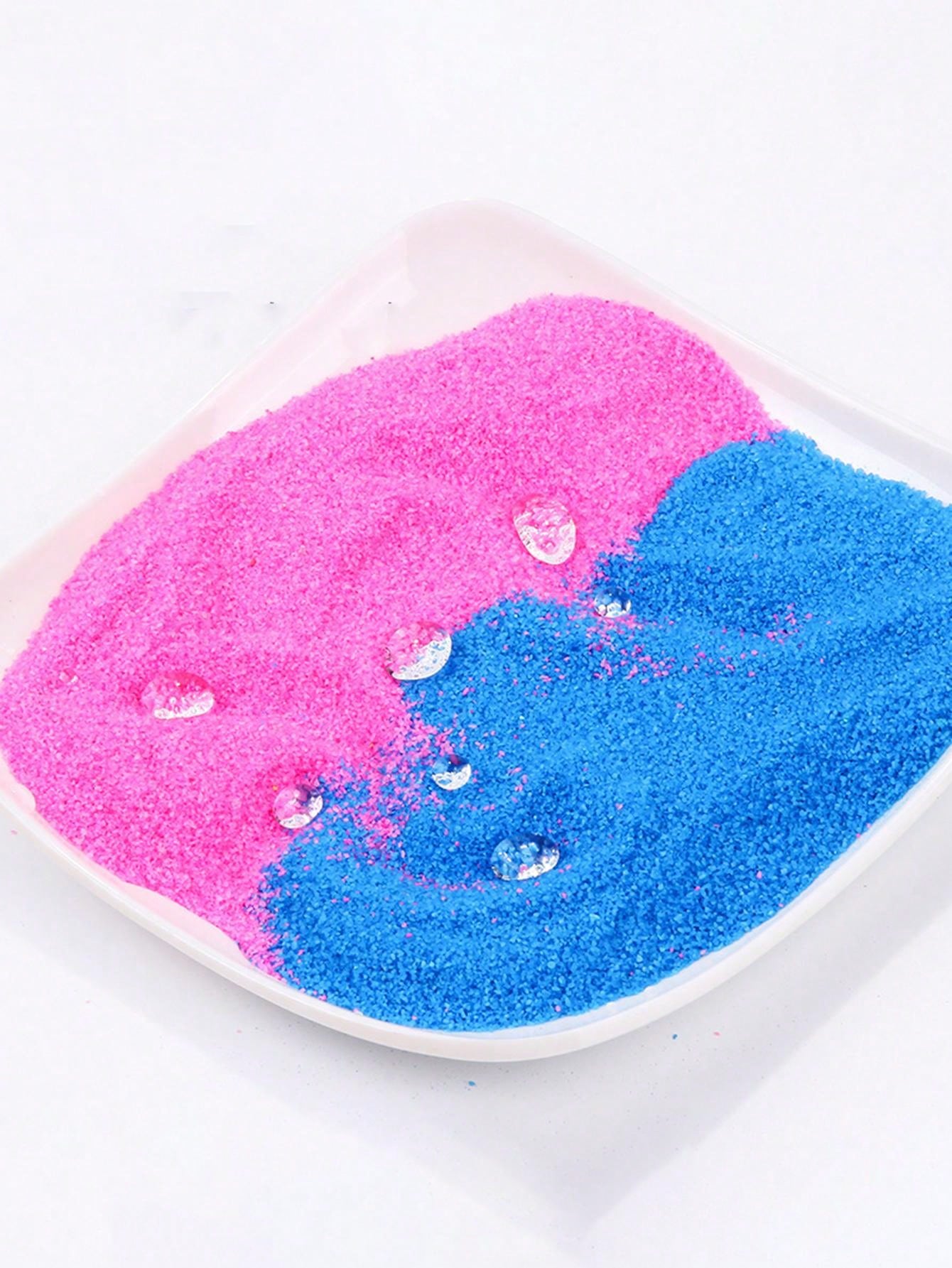 200g Colorful Non Wet Sand, Magic Sand, Insoluble Water, Magical ...
