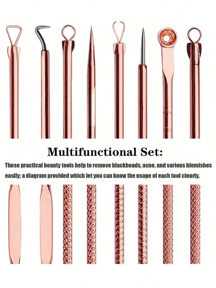 Blackhead Remover Acne, Acne Extractor Tool, Best Acne Removal Kit ...