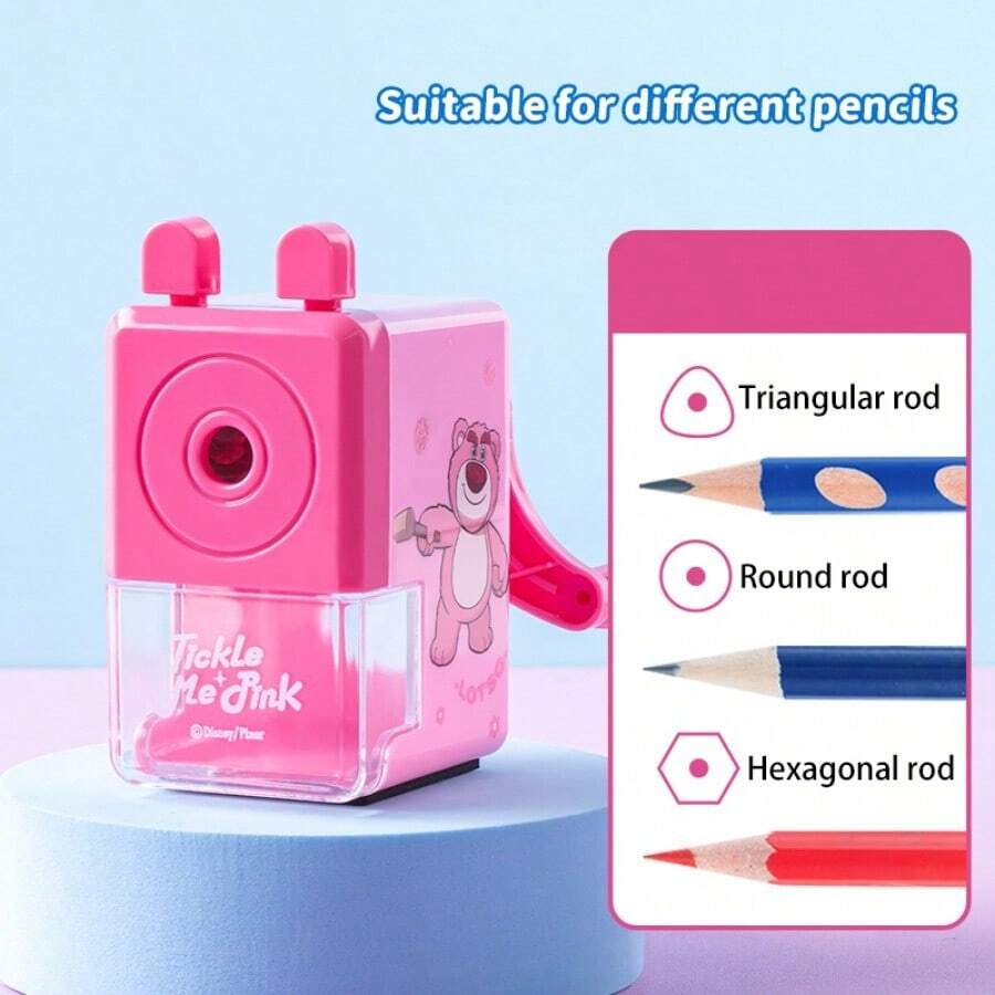 DISNEY3 Disney Hand-Cranked Pencil Sharpener, Cartoon Pencil Sharpener ...