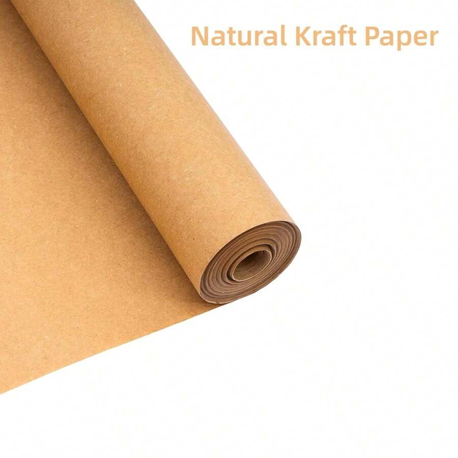 Rouleau de papier d'emballage Kraft naturel brun parfait pour l ...