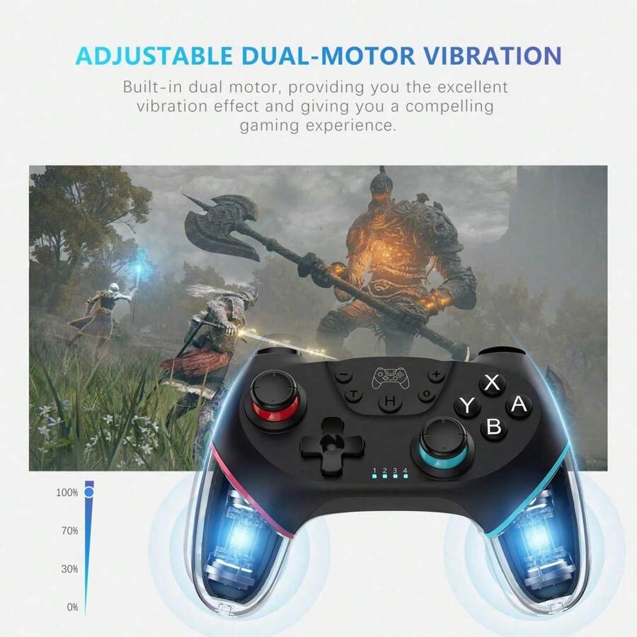 Game Controller, Switch Gamepad, Switch Pro With Bluetooth Wireless Connection, Support Dual ...