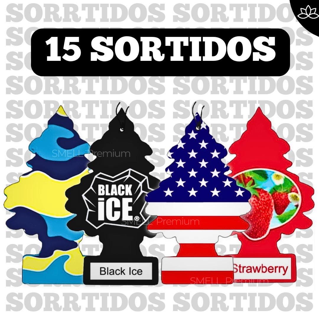 Box With 15 Pine Trees Car Air Freshener - SMELL Premium | SHEIN UK