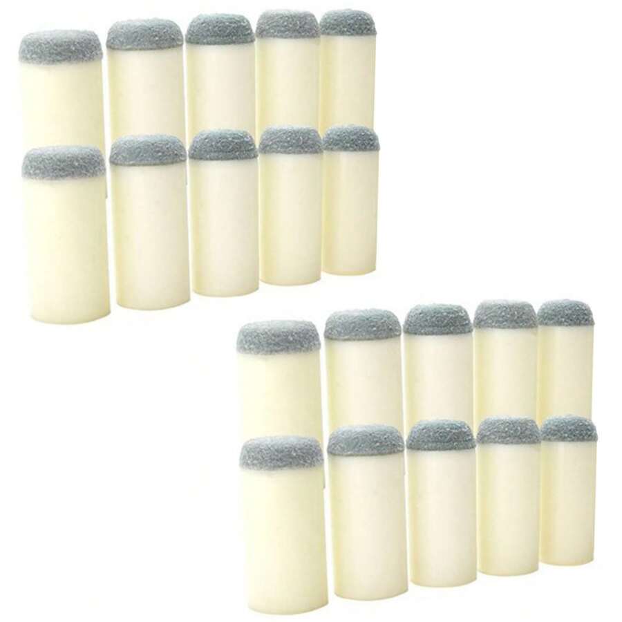 20 Pcs Billiard Pool Cues Cover Improve Strike Effect Pool Cue Tips For ...