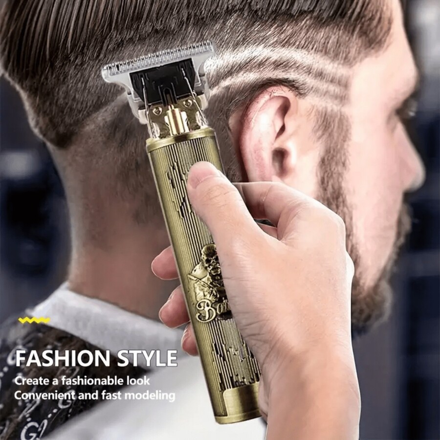 T9 Cordless Hair Clipper For Men 400 MAh Professional Haircutter ...