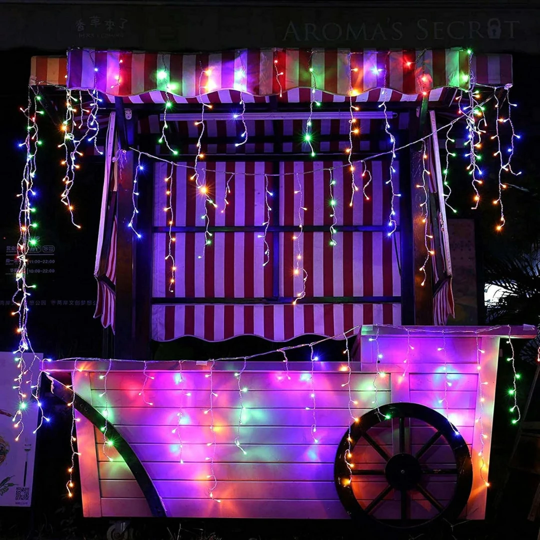 LED Light 3 Meters 100 LED, Outdoor Light Decoration Led Garland Droop ...