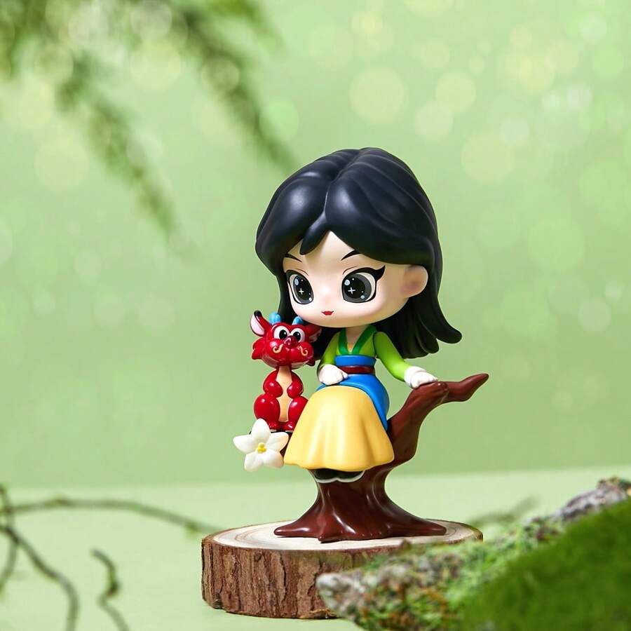 Miniso Miniso Disney Princess Fairy Tale Town Surprise Blind Box Random Style, Home Decoration ...