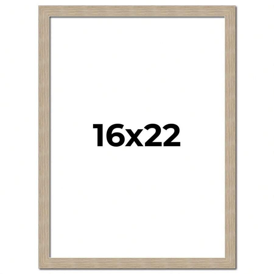 Custompictureframes.Com 16x22 Thin Barnwood Picture Frame UV Acrylic 2 ...