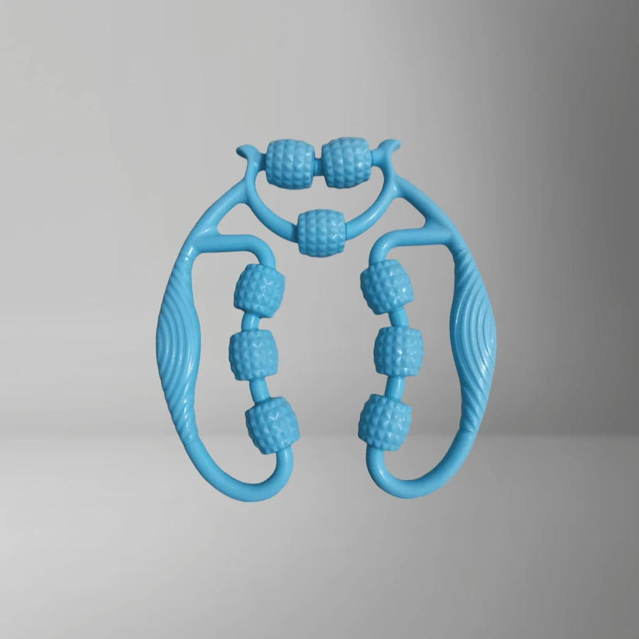 1 Pc Leg Massager Roller Slimming Leg Magic Ring Clamp Leg Roller Calf ...