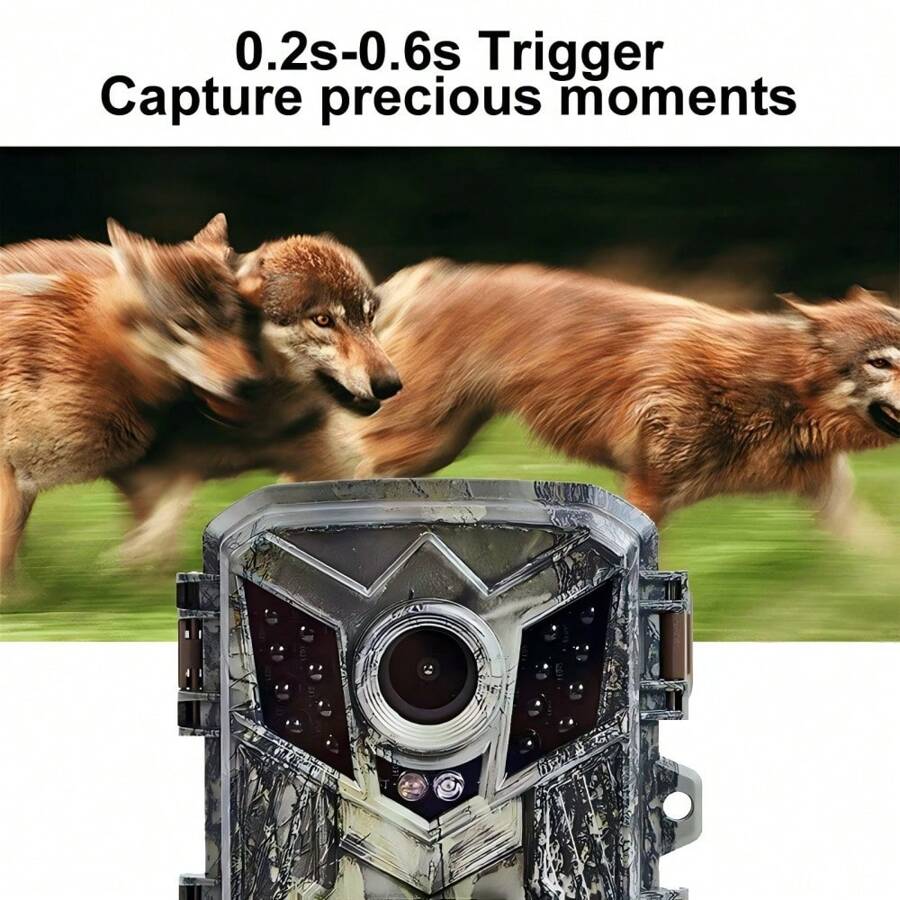 Mini Trail Camera, HD Game Hunting Camera Motion Activated With IR ...