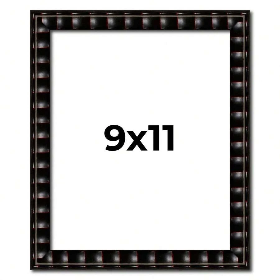 Custompictureframes.Com 9x11 Bamboo Picture Frame UV Acrylic 4 Finishes ...