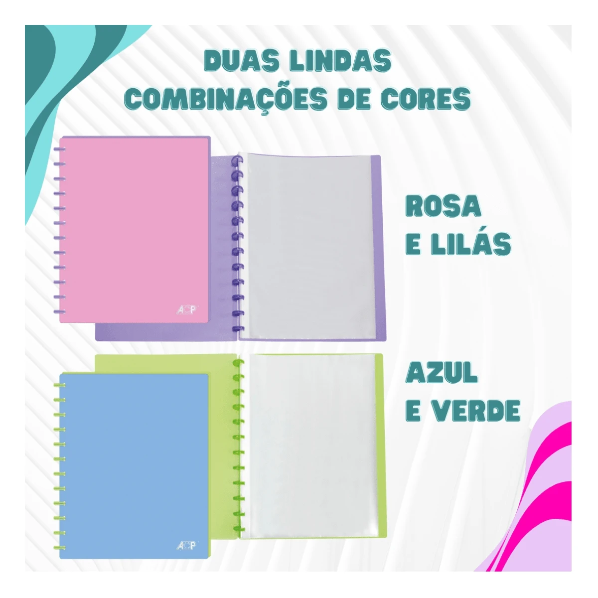 Smart Candy Catalog Folder With 30 A4 ACP Plastic Envelopes | SHEIN USA