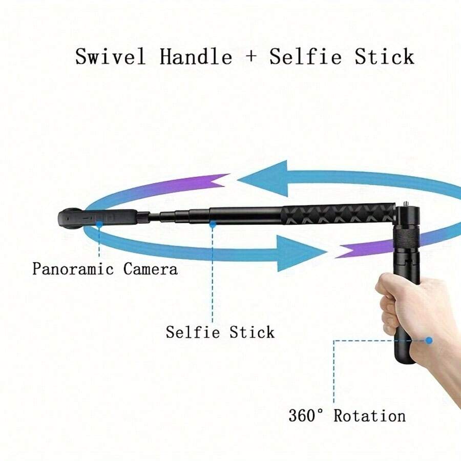 Bullet Time Selfie Stick voor Insta360 X4 DJI Pocket 3 Gopro Universele ...