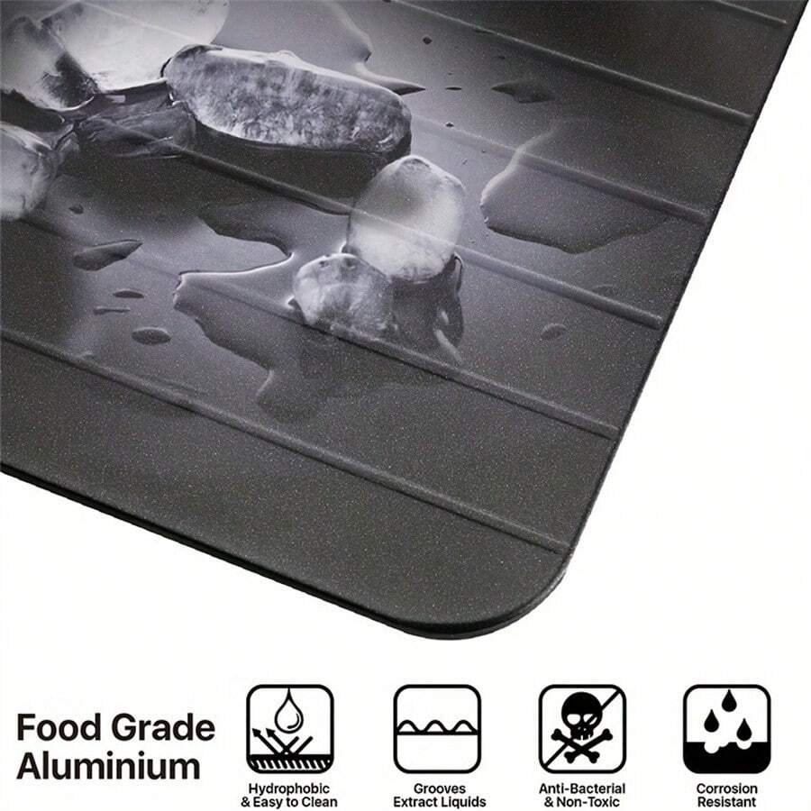 1pc Quick Defrost Tray, Frozen Meat Defrosting Plate, Fast Thawing ...