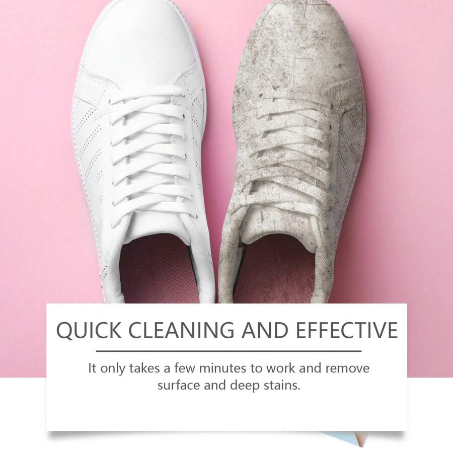 White Shoe Cleaning Cream Clean Stains Shoe Dry Cleaning Agent Sports ...