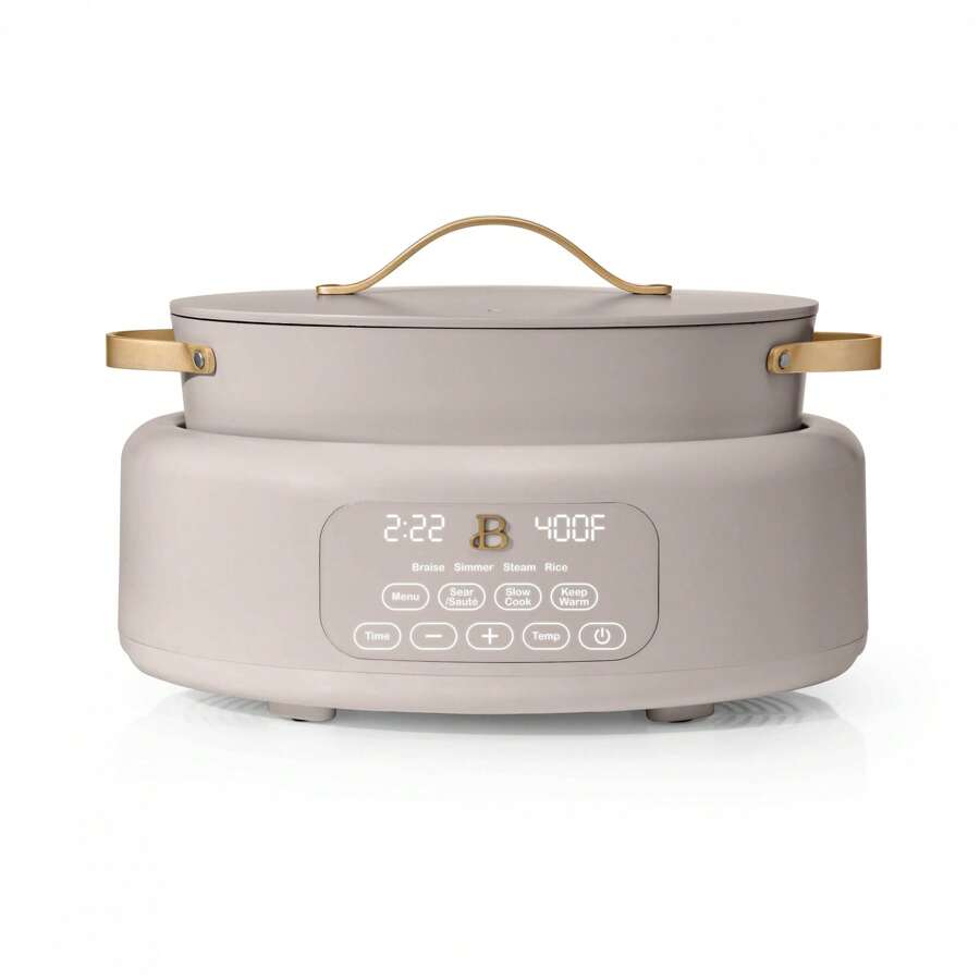 Beautiful 10 In 1 6 Qt Electric Multi-Cooker, White Icing By Drew ...