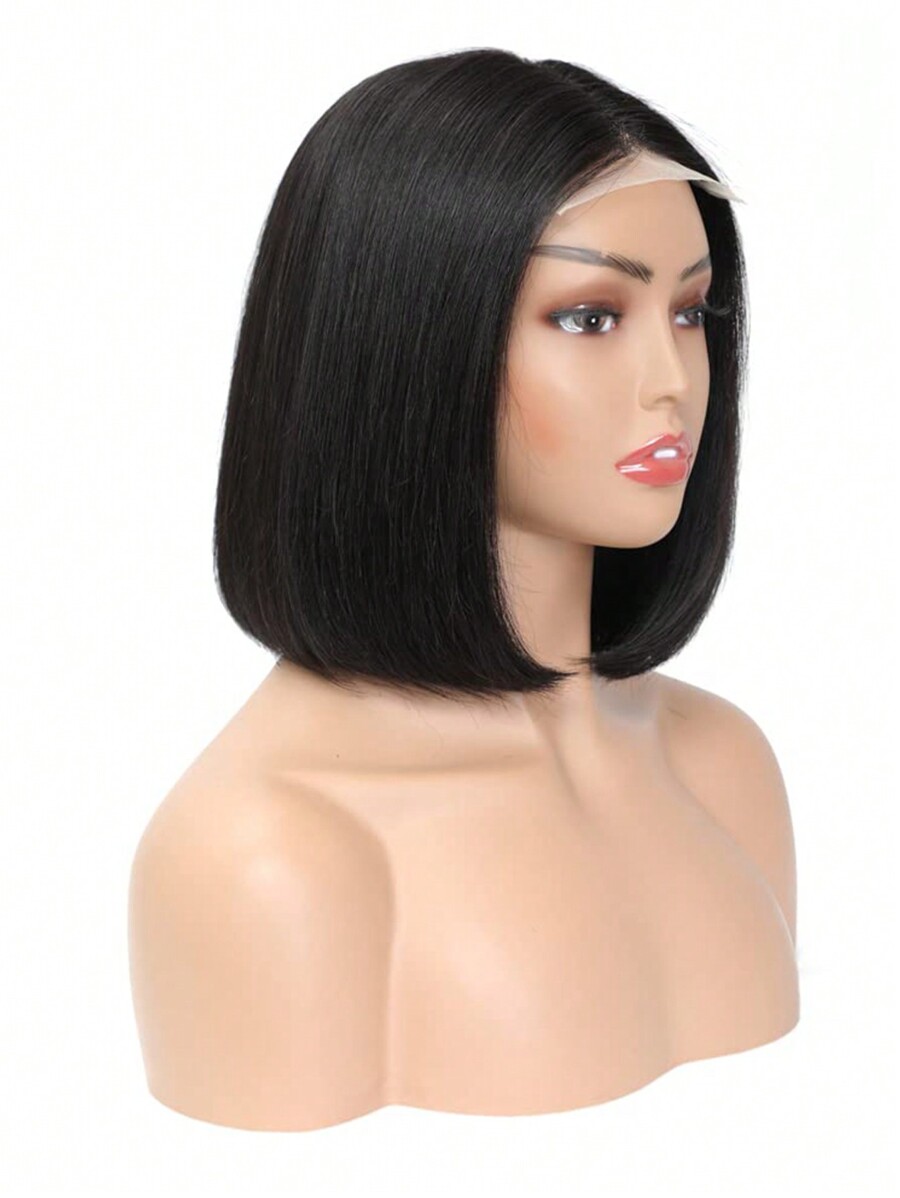 Perruque bob avant en dentelle de 16 pouces à prix réduit, perruque bob sans colle en dentelle ...