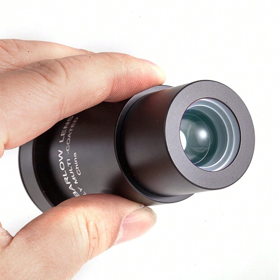 5X Barlow Lens 1.25'' Eyepiece Metal Fully Coated Focal ,With Length ...
