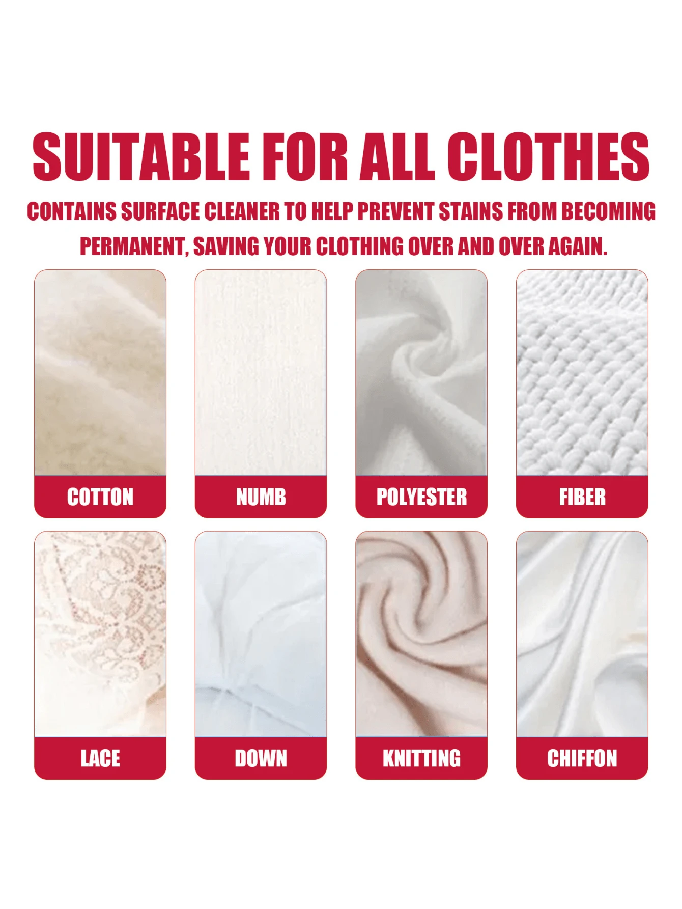 Clothes Stain Remover Wipes: Gently Cleans Clothes Stains, Removes ...