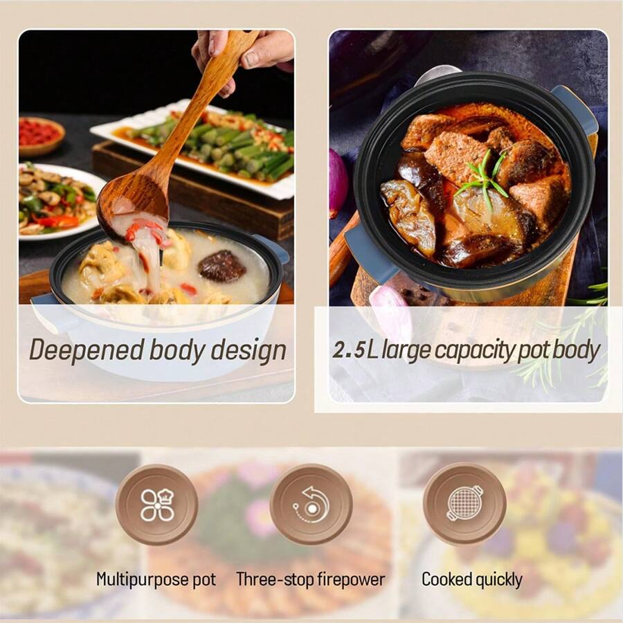 SOKANY Electric Cooker High Capacity Multi Non Stick Rice Steamer Boil ...