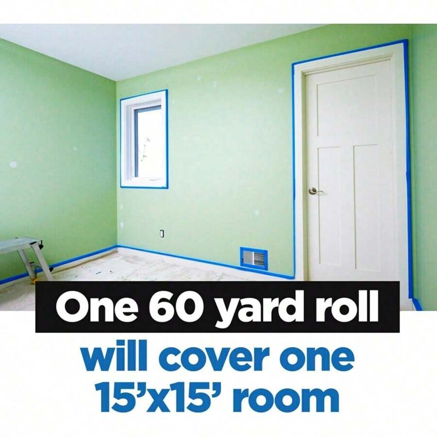 Multi-Surface Painter's Tape, 0.94 Inches X 60 Yards, 12 Rolls, Blue ...