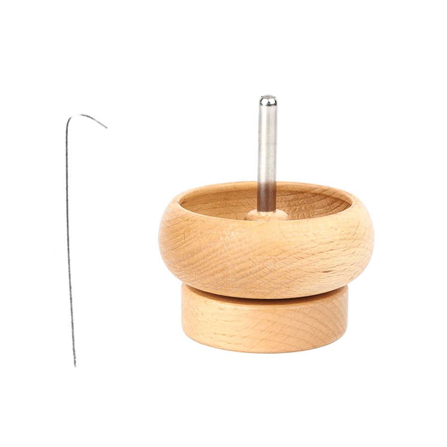 High-Speed Rotating Wooden Bead Spinner Tool Kit, Handmade Beading Tool ...