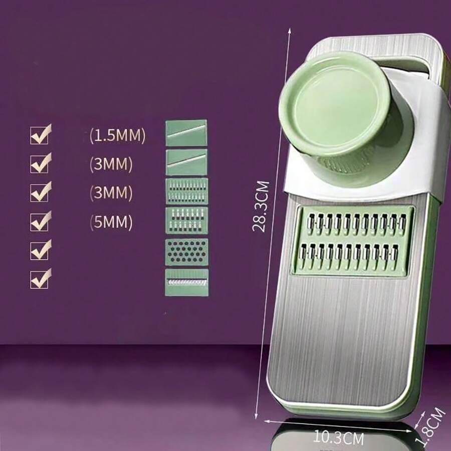 Thick Stainless Steel Vegetable Shredder, Multi-Purpose Potato Julienne ...