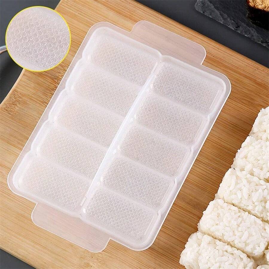 10 In 1 Mini Japanese Onigiri Sushi Mold, Nigiri Bento Rice Ball Mold ...
