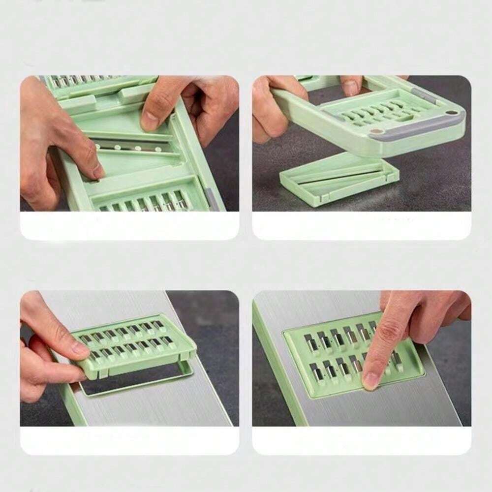 Thick Stainless Steel Vegetable Shredder, Multi-Purpose Potato Julienne ...