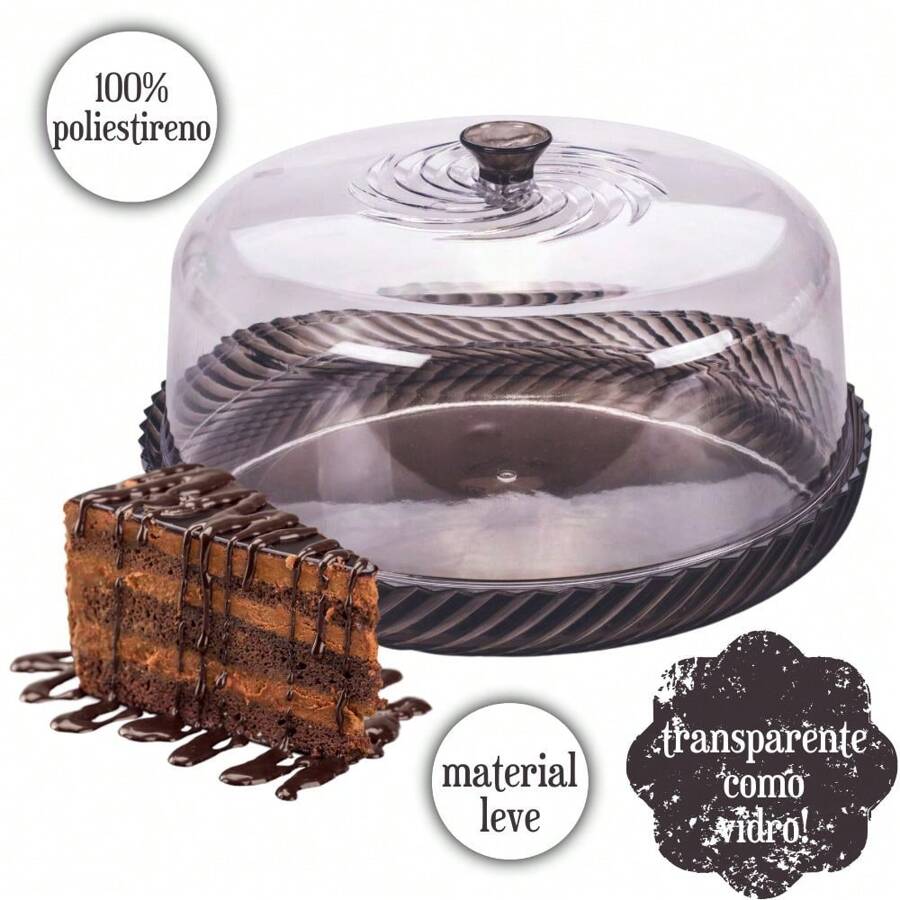 Low Cake Stand And Cheese Tray Set Acrylic Twist Colorless With Color ...