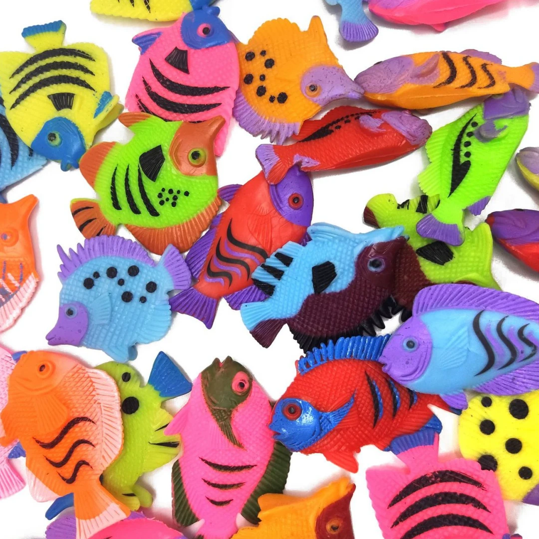12pcs Assorted Realistic Mini Sea Animal Fish | SHEIN USA