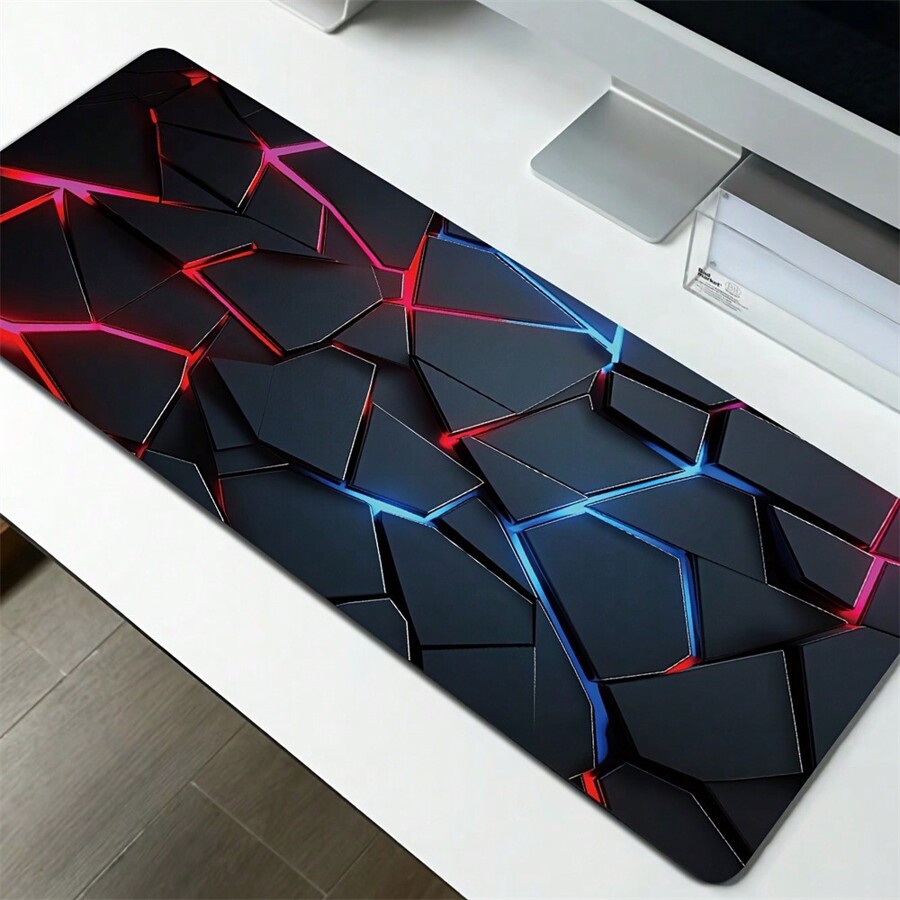 Color Geometry Mouse Pad Art Design Desk Mat Office Desk Accessories ...