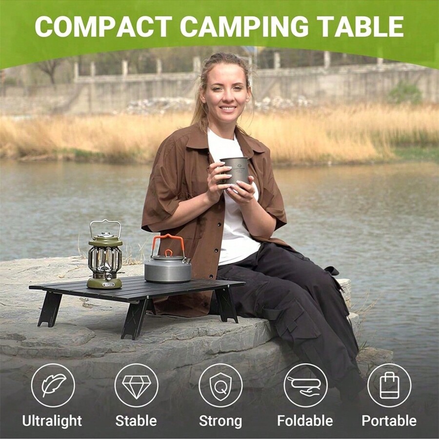 Outdoor Camping Portable Foldable Mini Table For Tours Beach Picnic ...
