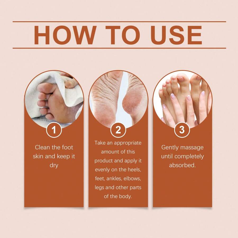 Foot Cream, Foot Balm, Nourishing Foot Repair Cream - Moisturize ...